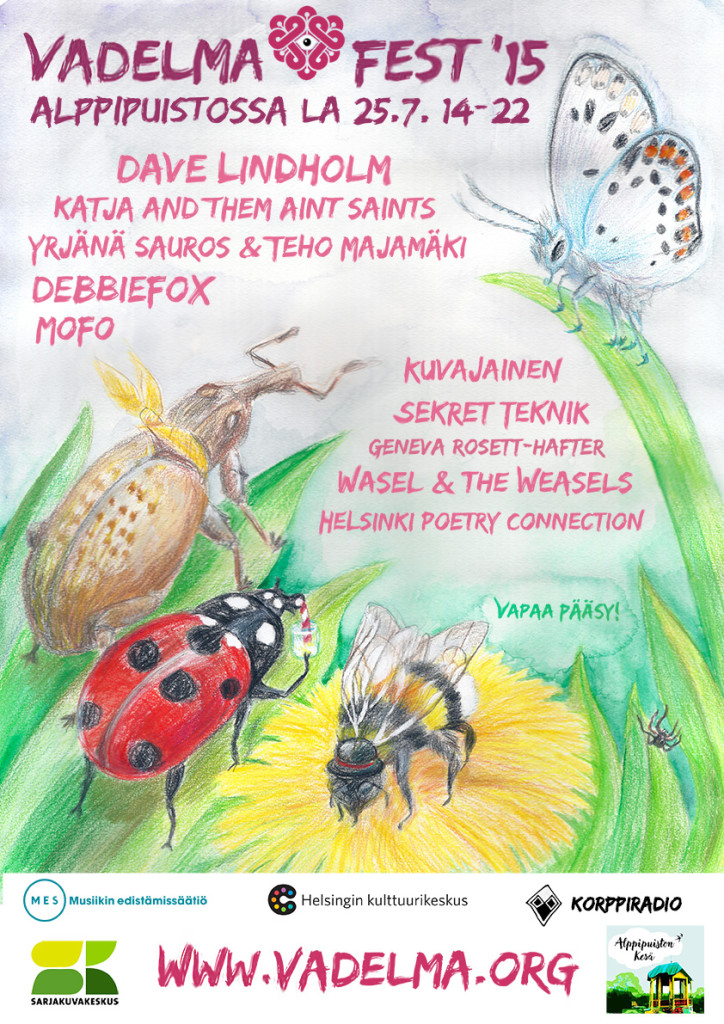 Vadelma Fest tulee taas! – www.vadelma.org
